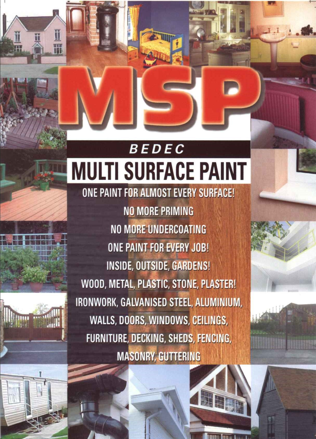 Celebrating 25 Years of Innovation: MSP – The All-Surface Paint – Bedec